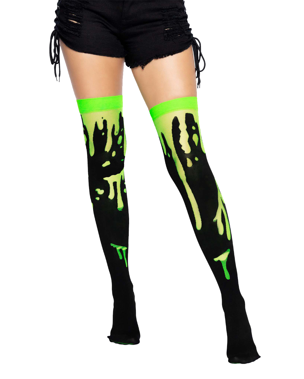 Zombie Splatter Overknees as costume accessories | Horror-Shop.com