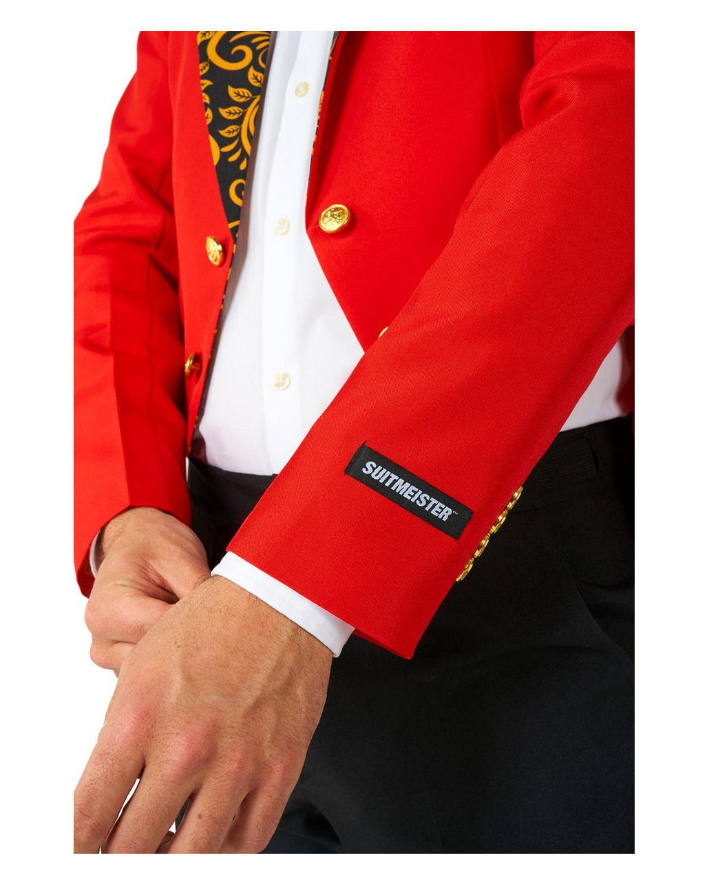 Circus Anzug Rot - Suitmeister für Karneval & Zirkus | Horror-Shop.com