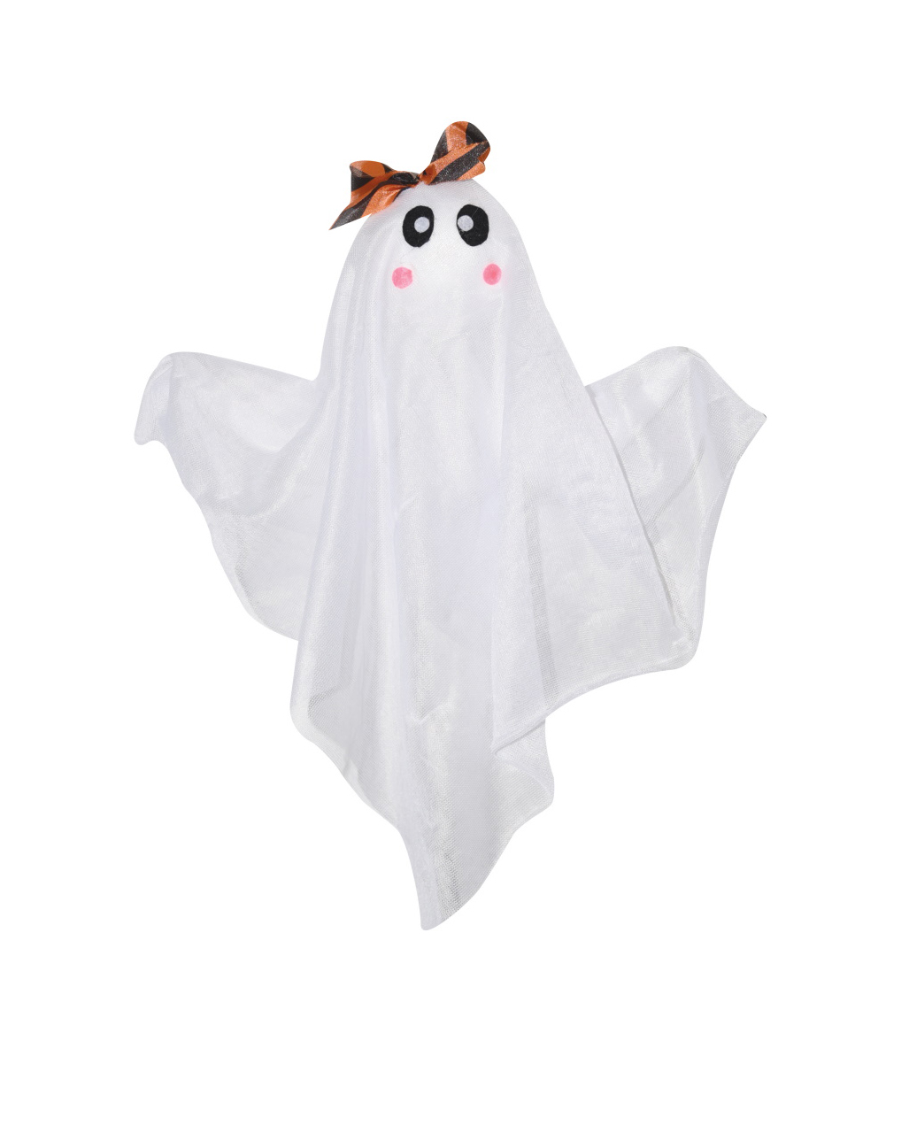 Friendly Ghosts Family With Bow Set Of 4 Halloween | Horror-Shop.com