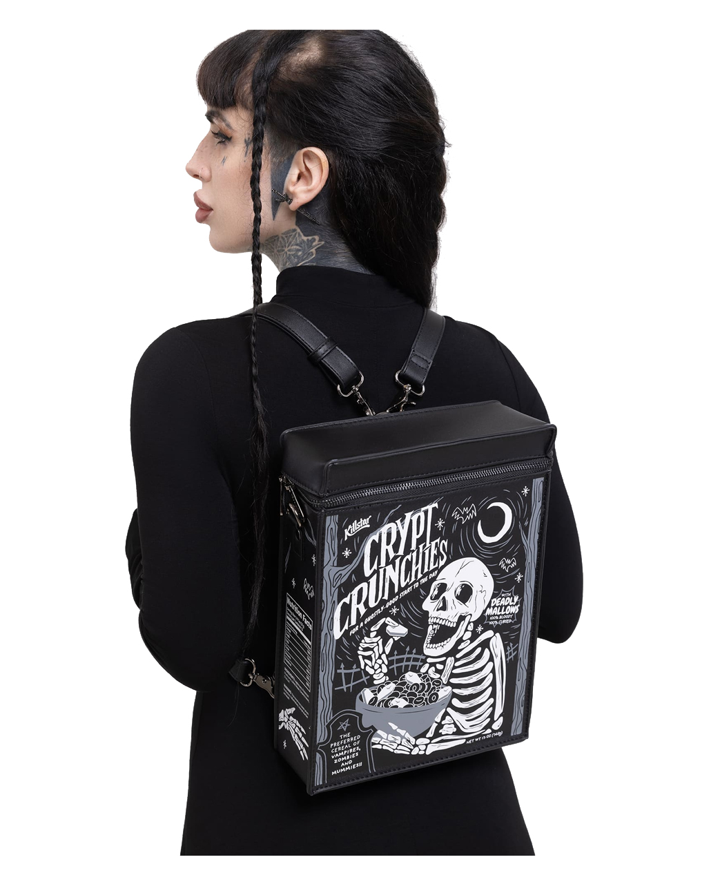 KILLSTAR Crypt Rucksack ★ Gothic Accessoires kaufen | Horror-Shop.com