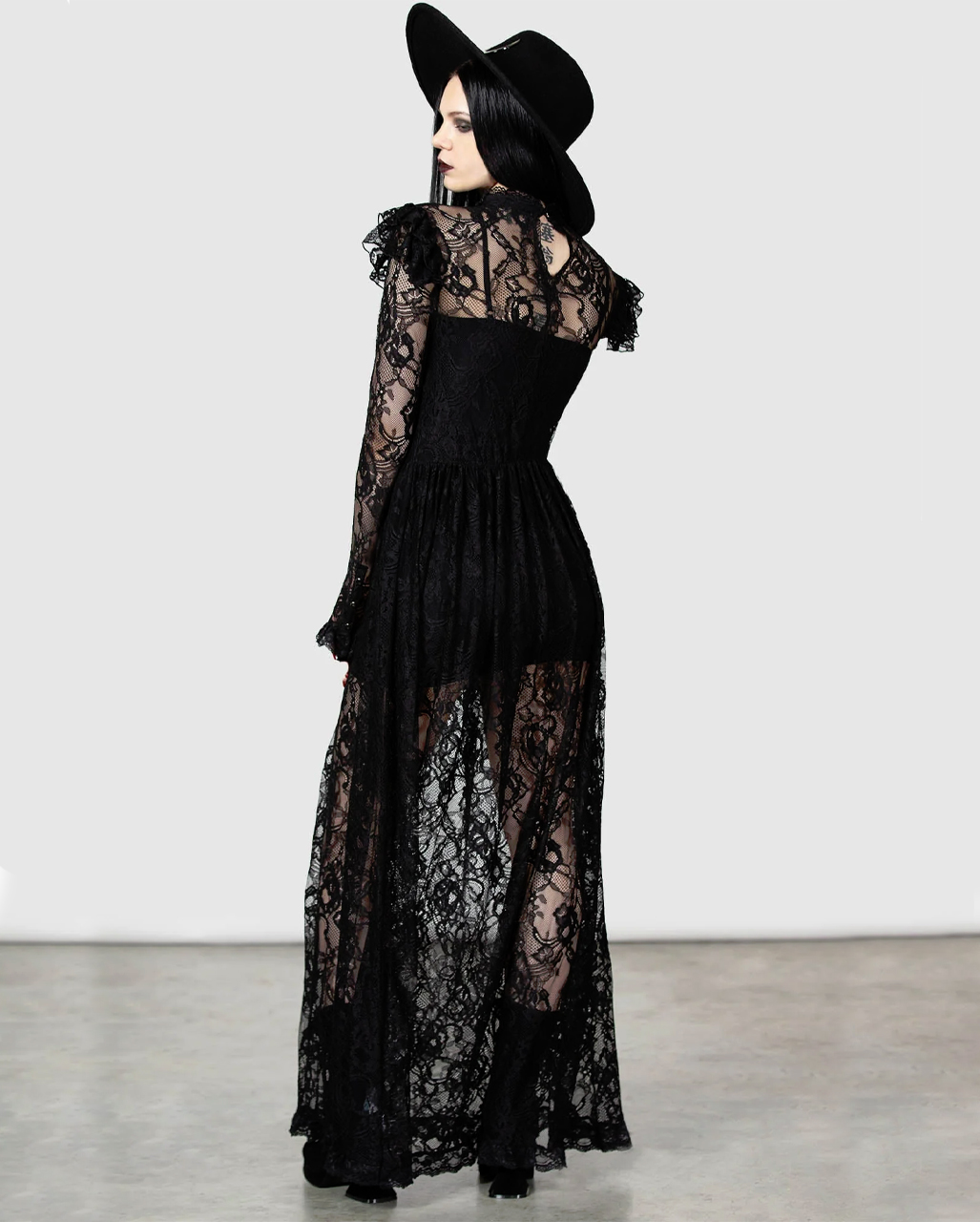 KILLSTAR Enmity Maxi Dress order | Horror-Shop.com