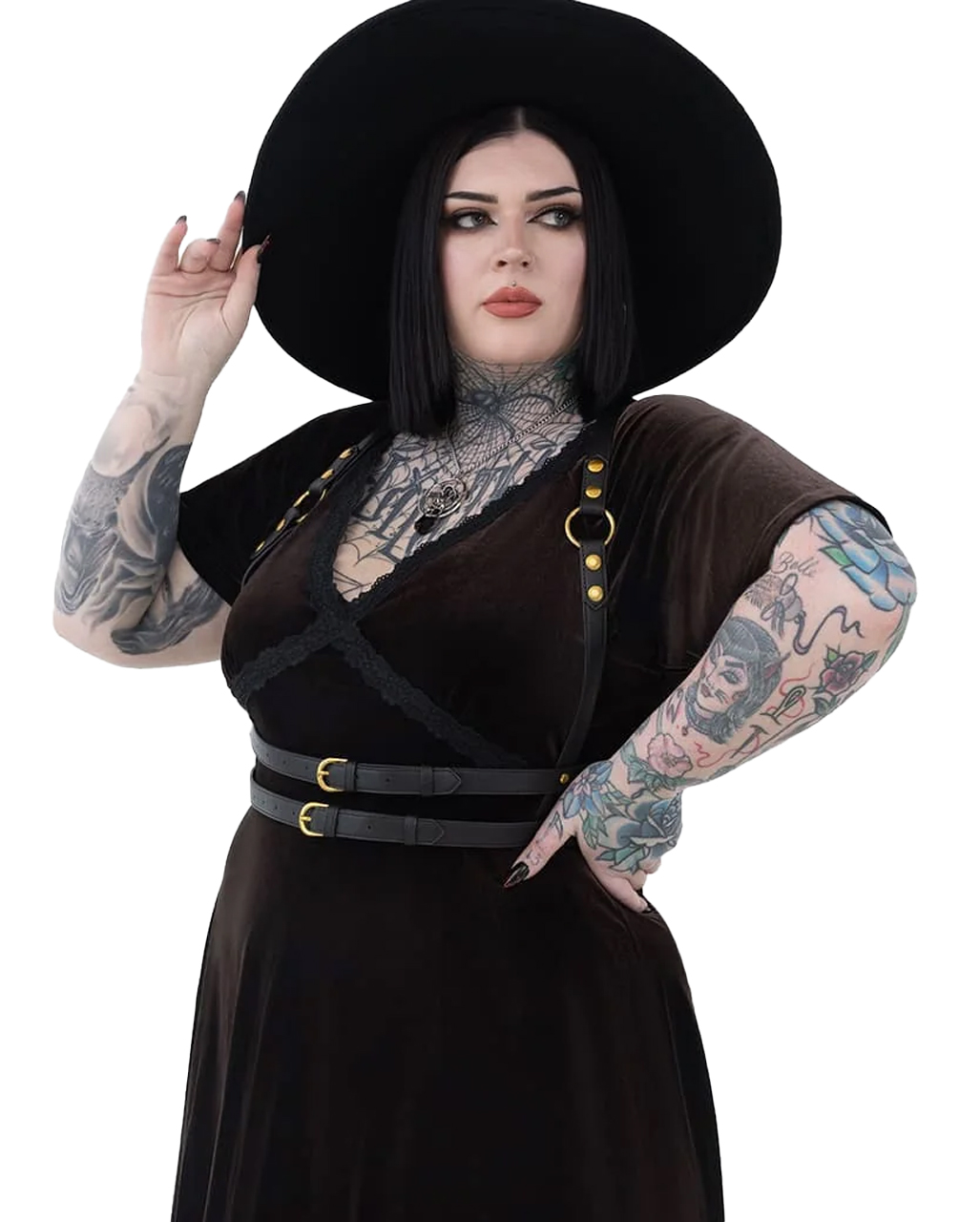 KILLSTAR Wanda Harness ★ Gothic Accessoire | Horror-Shop.com