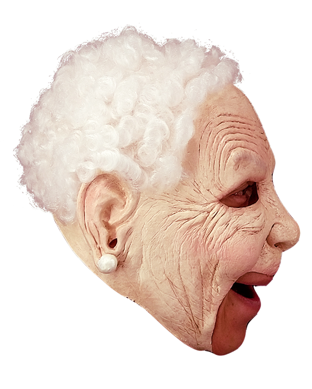 Old Granny Nanny Deluxe Mask for Halloween & Carnival | Horror-Shop.com