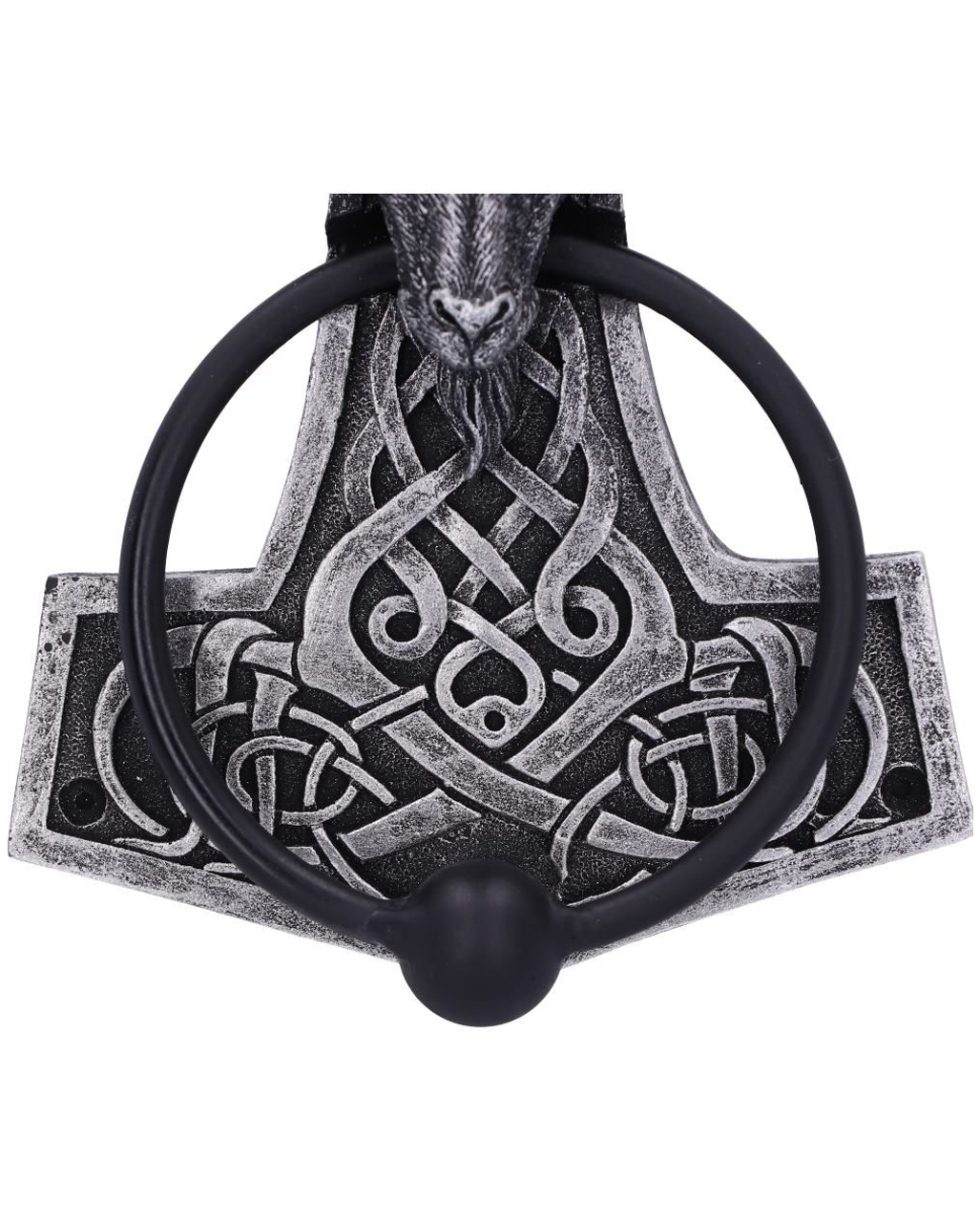 Thor's Hammer Door Knocker 16cm ★ Viking door decoration | Horror-Shop.com