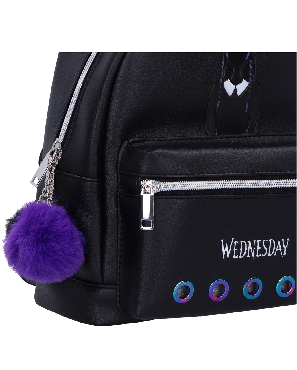 Wednesday Backback 28cm as a fan article | Horror-Shop.com