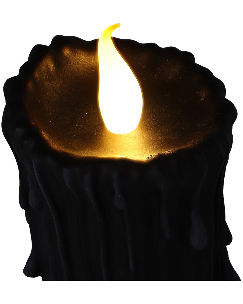 Black Magic LED Candle 19cm Order NOW | Horror-Shop.com