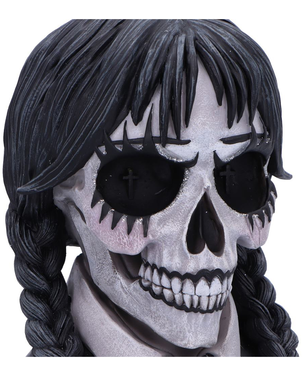 Dark Glare Gothic School Girl Skull Figure 16cm as decoration | Horror ...