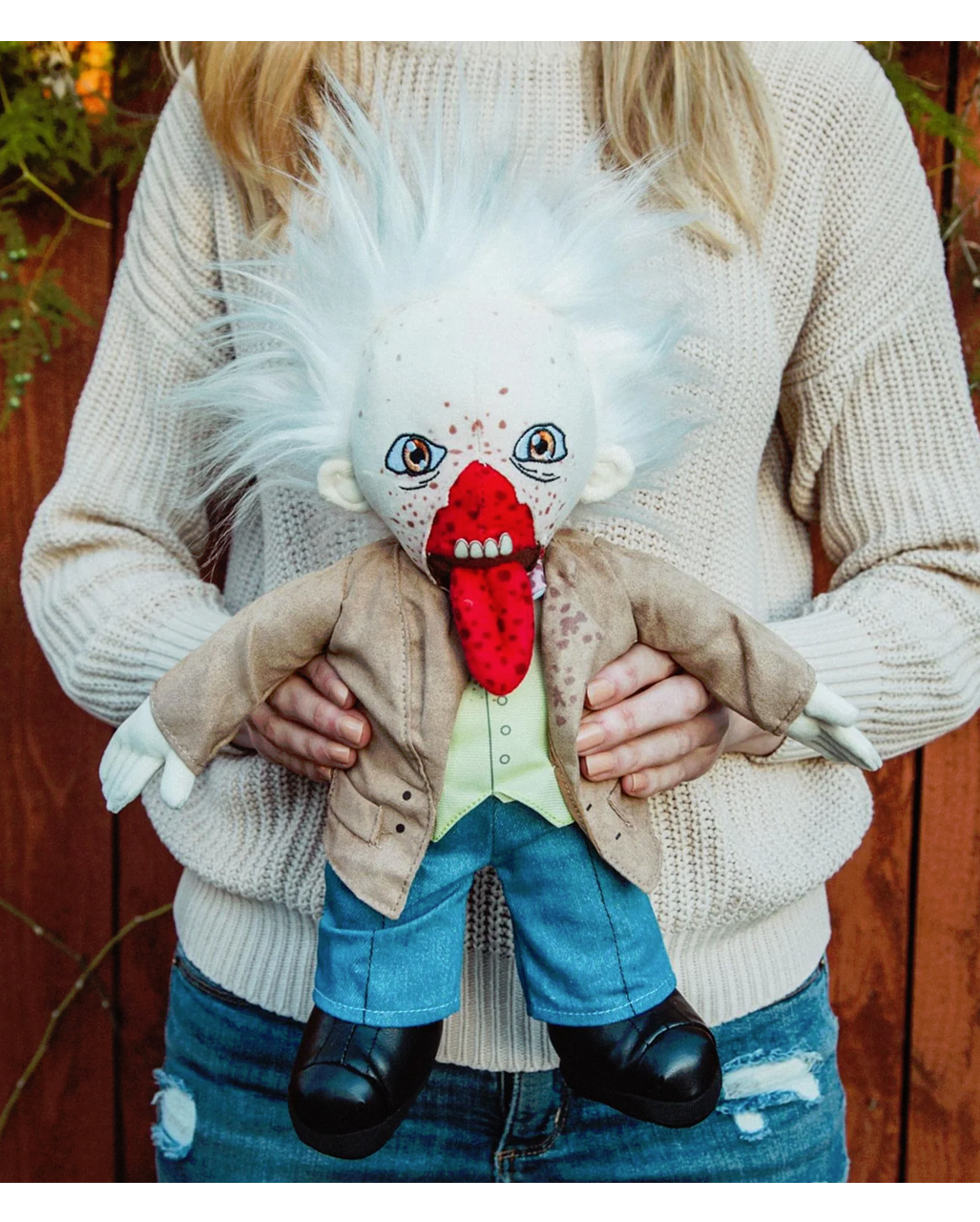 Day Of The Dead Dr. Tongue Zombie Plush Figure 35cm ★ | Horror-Shop.com