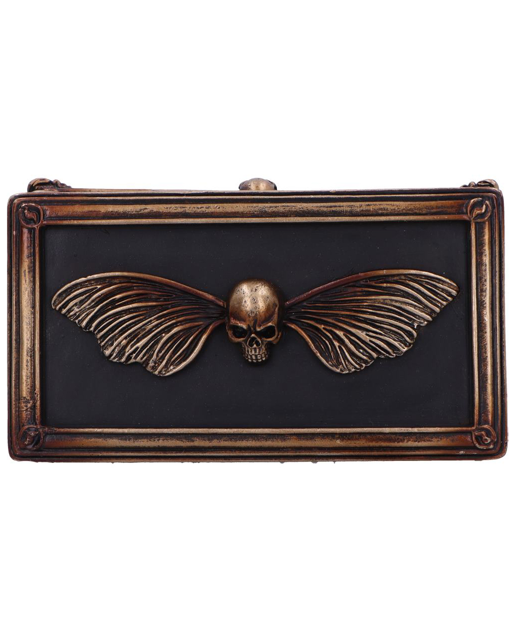 "Death's Head" Gothic Casket 19.5cm Gothic decoration | Horror-Shop.com