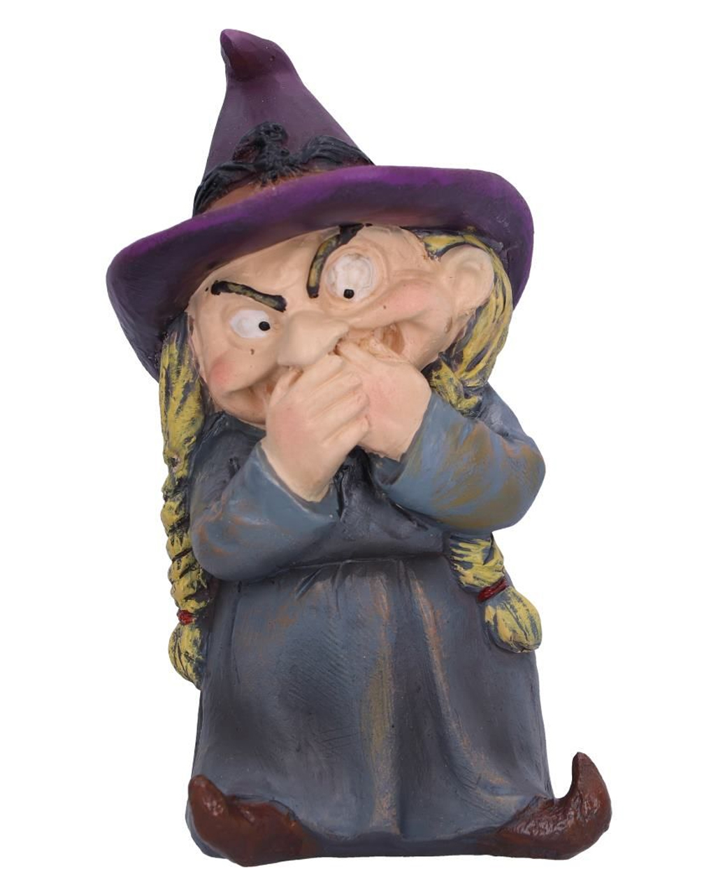 Three Wise Witches Figures 9cm From cast stone | Horror-Shop.com