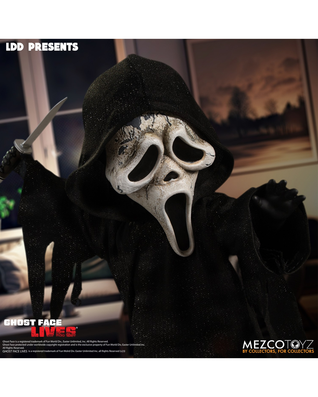 Scream - Ghost Face Zombie Living Dead Dolls Edition 25cm | Horror-Shop.com