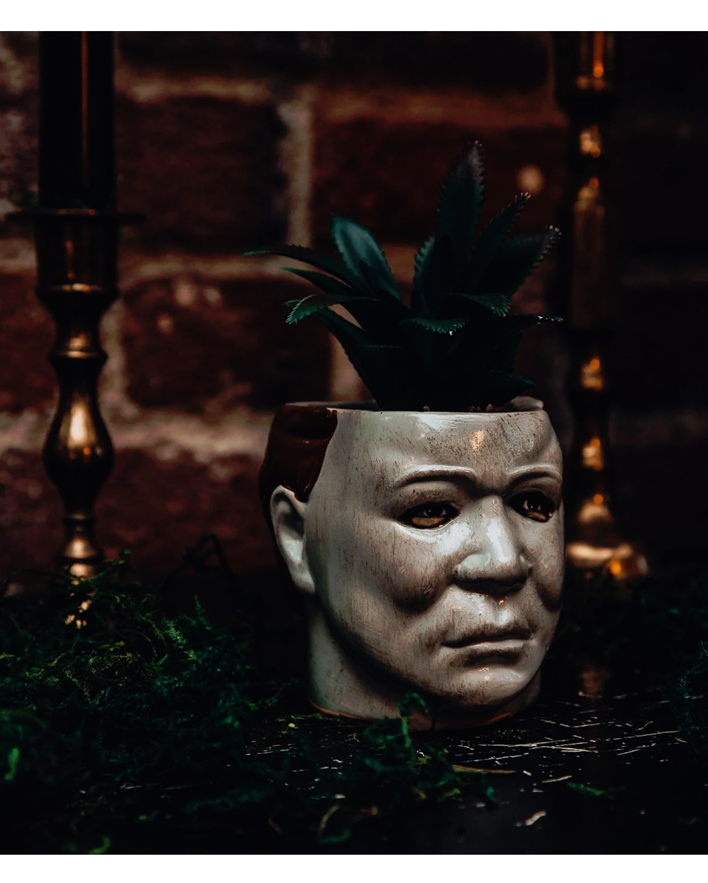 Halloween II Michael Myers Topf mit Pflanze ★ | Horror-Shop.com