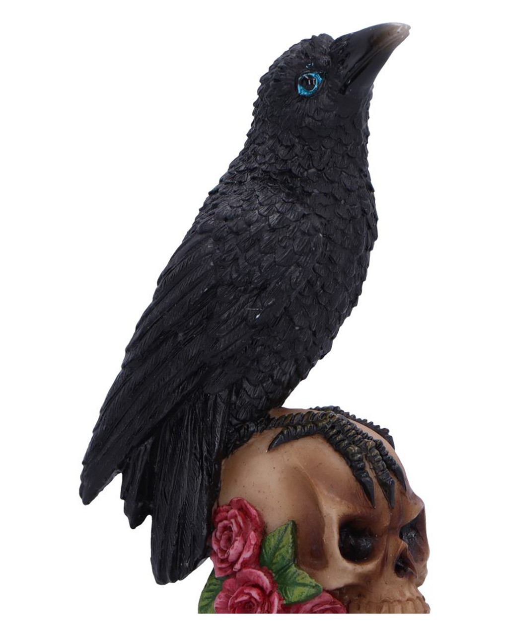 "Perched Prophecy" Mini Raven Figure 17cm as Gothic Deco | Horror-Shop.com