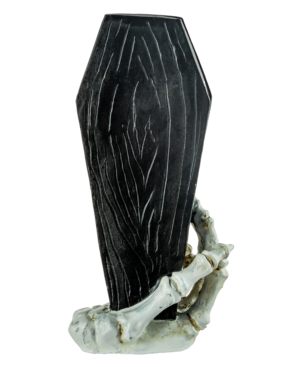 Skeleton Hand With Black Coffin 25cm ★ | Horror-Shop.com