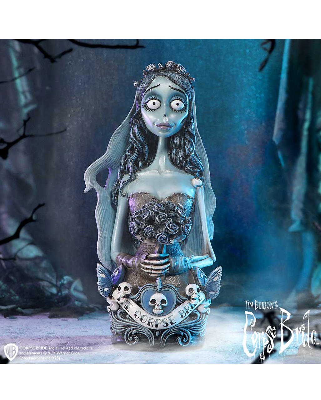 Corpse Bride Emily Bust 29.3cm order | Horror-Shop.com