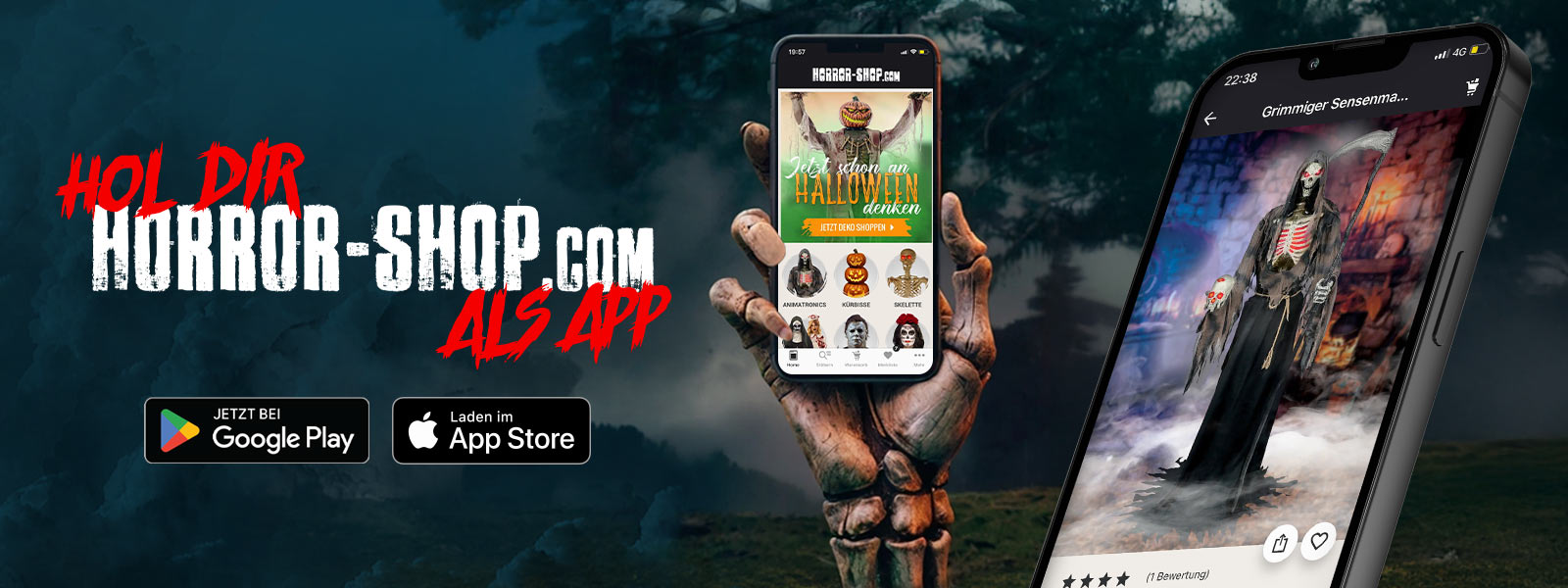 Horror-Shop.com | Halloween Shop für Kostüme, Deko & Horror Masken